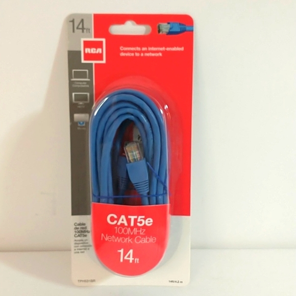 RCA | Other | Rca Cat 5e 0 Mhz Network Cable 14ft | Poshmark